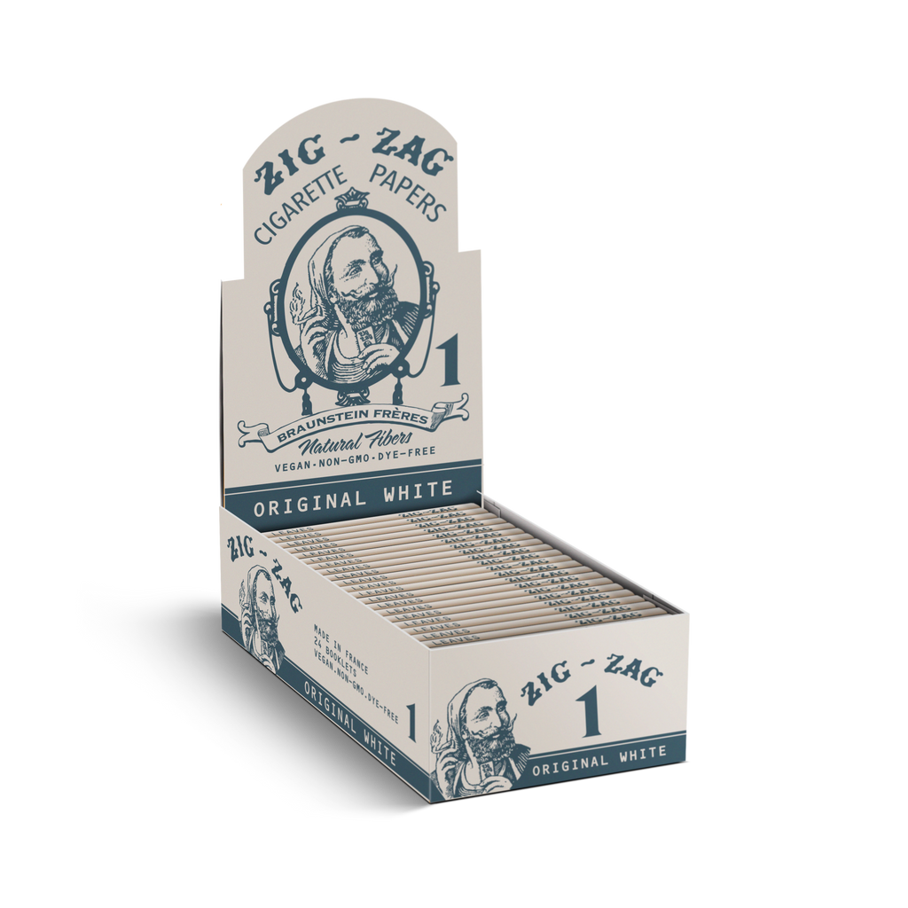Zig-Zag Original White Rolling Papers - Vintage