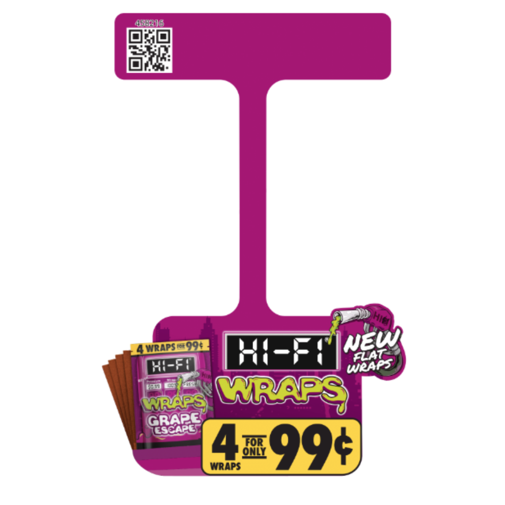 DANGLER - HIFI FLAT WRAPS (25 per pack)